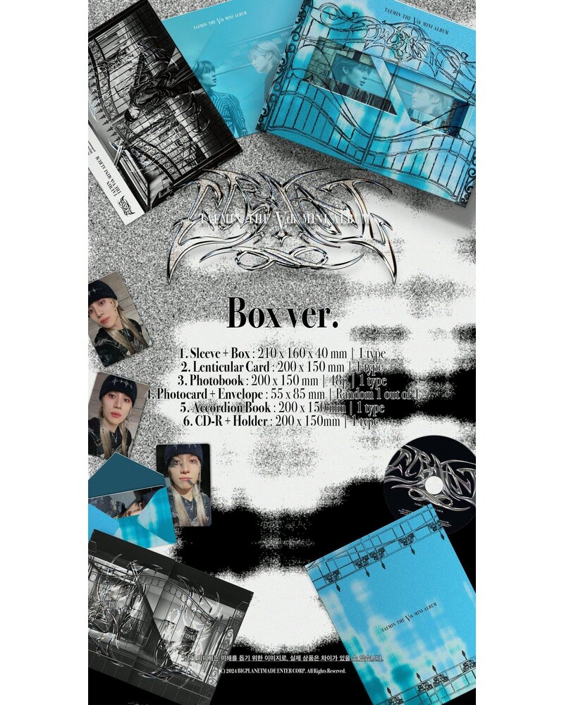 TAEMIN (SHINee): 5th Mini Album [ETERNAL] (Box ver.) (K-P...