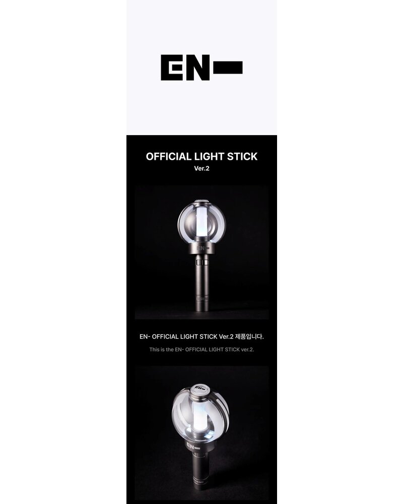 ENHYPEN: OFFICIAL LIGHT STICK Ver.2 (K-POP) | iMuzika.lt